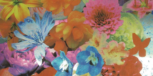 Wallpaper, "Full Bloom" pattern · Brooklyn Museum