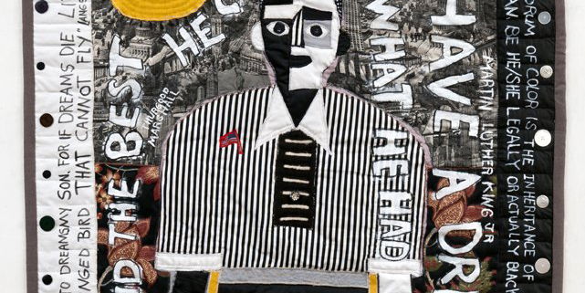 Quilt, "President Obama" · Brooklyn Museum