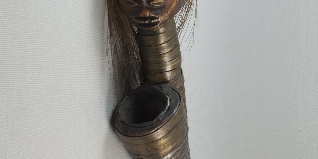 Pipe with Human Face (Boka) · Brooklyn Museum
