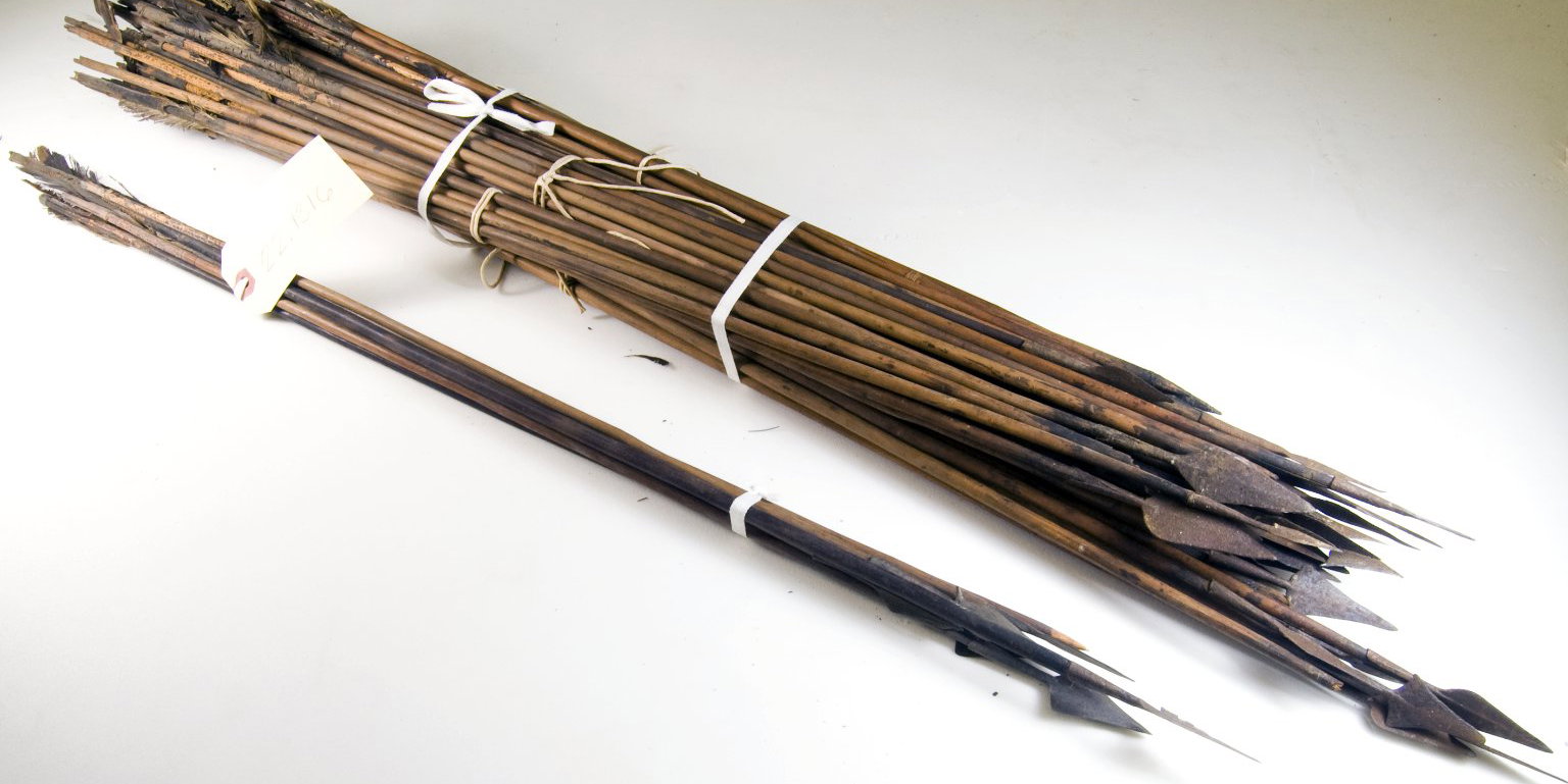 Sixty Six Poisoned Arrows in One Bundle with Shafts · Brooklyn Museum