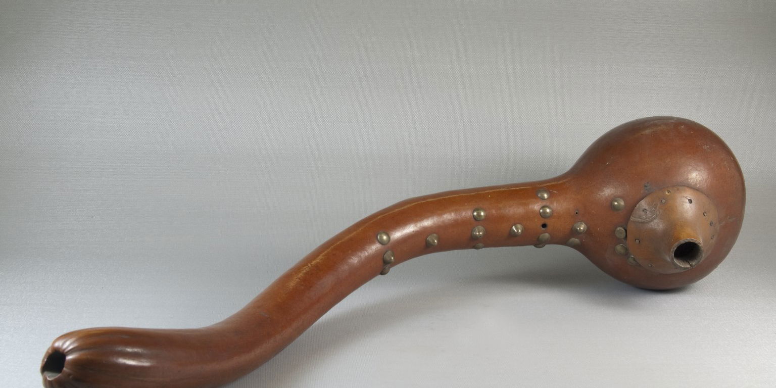 Curved Gourd Lacking Bowl · Brooklyn Museum