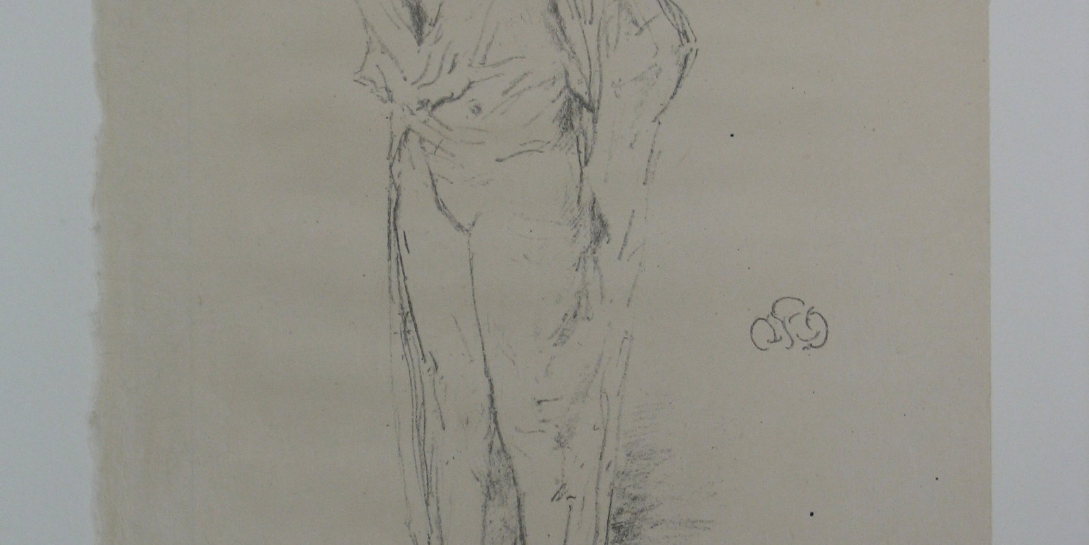 Draped Figure Standing · Brooklyn Museum