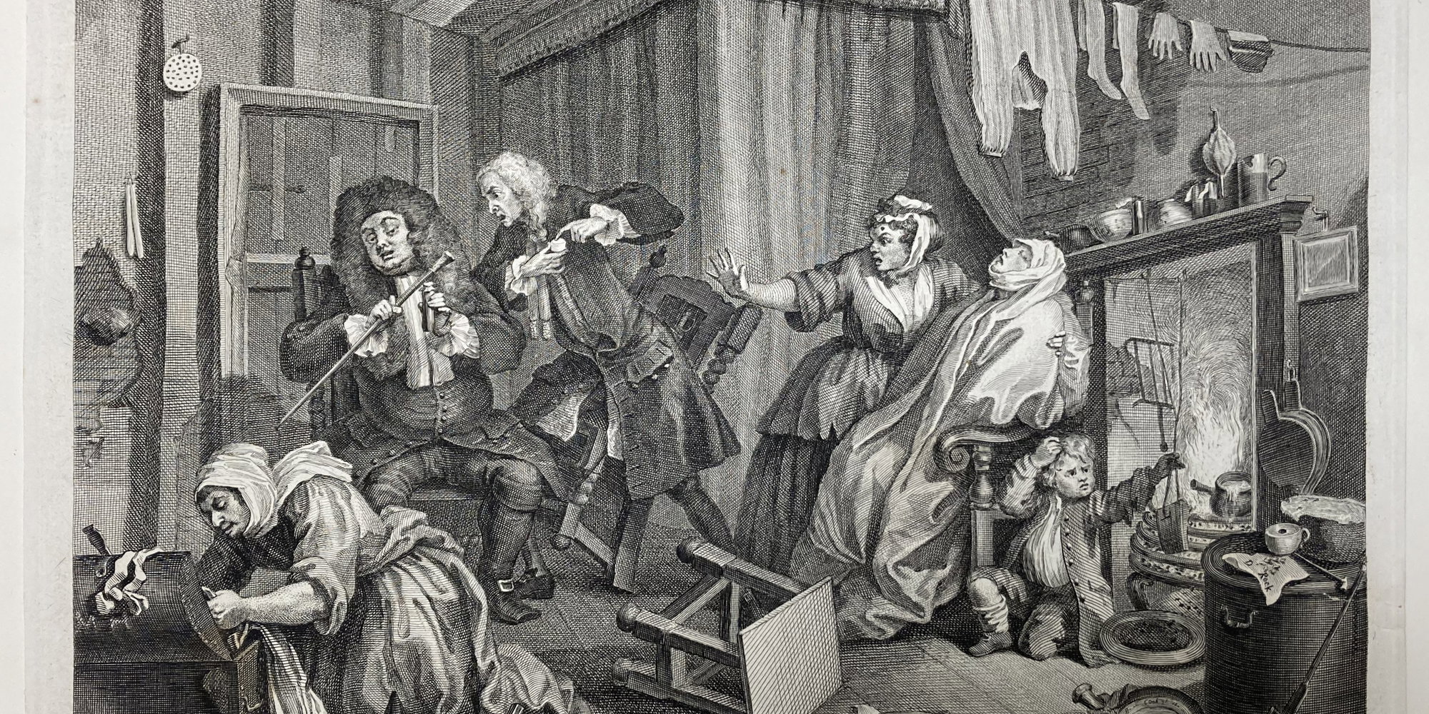 Her Death from "A Harlot's Progress" · Brooklyn Museum