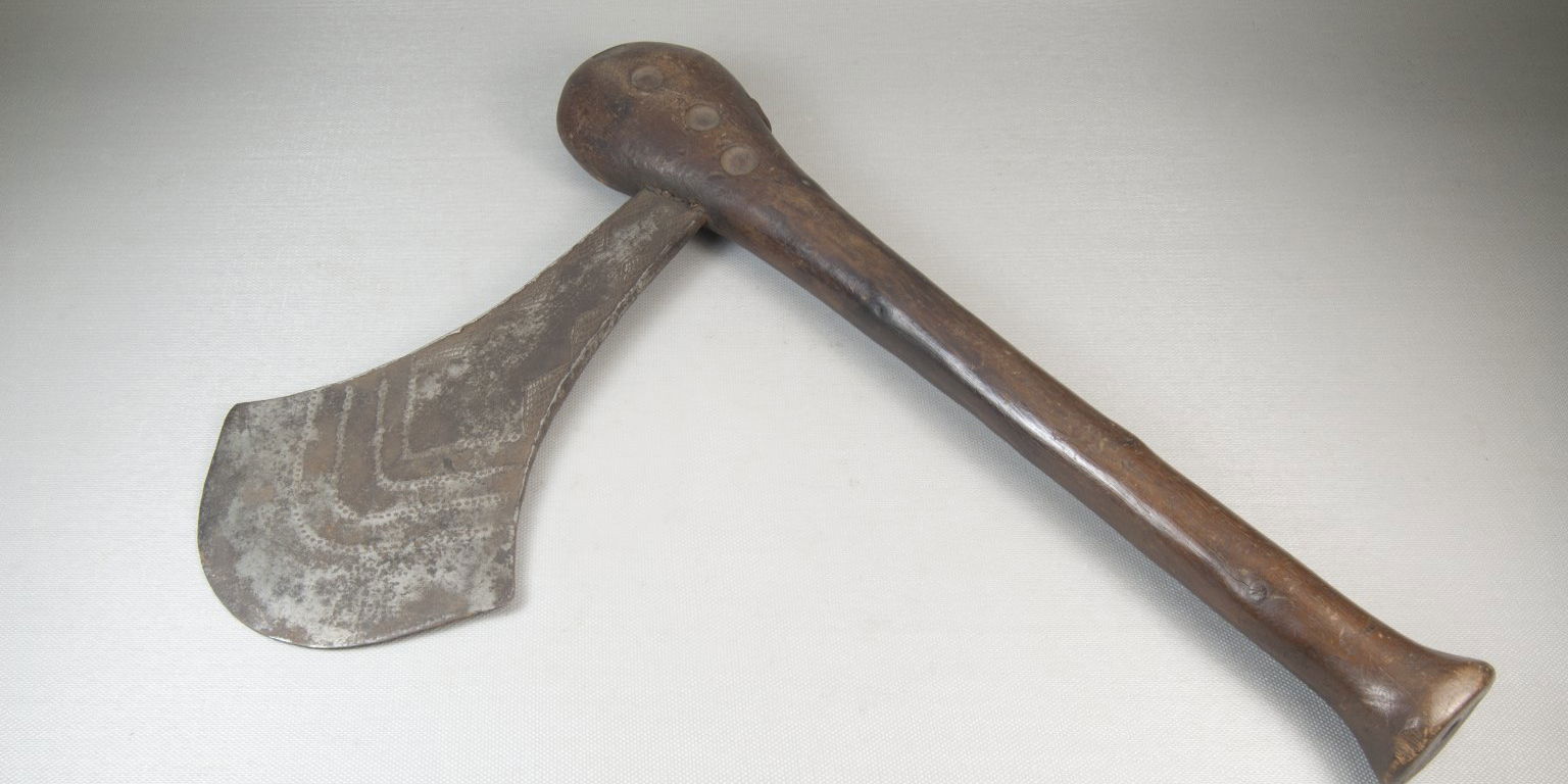 Axe with Handle and Blade · Brooklyn Museum