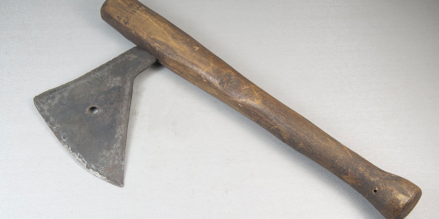 Axe with Handle and Blade · Brooklyn Museum