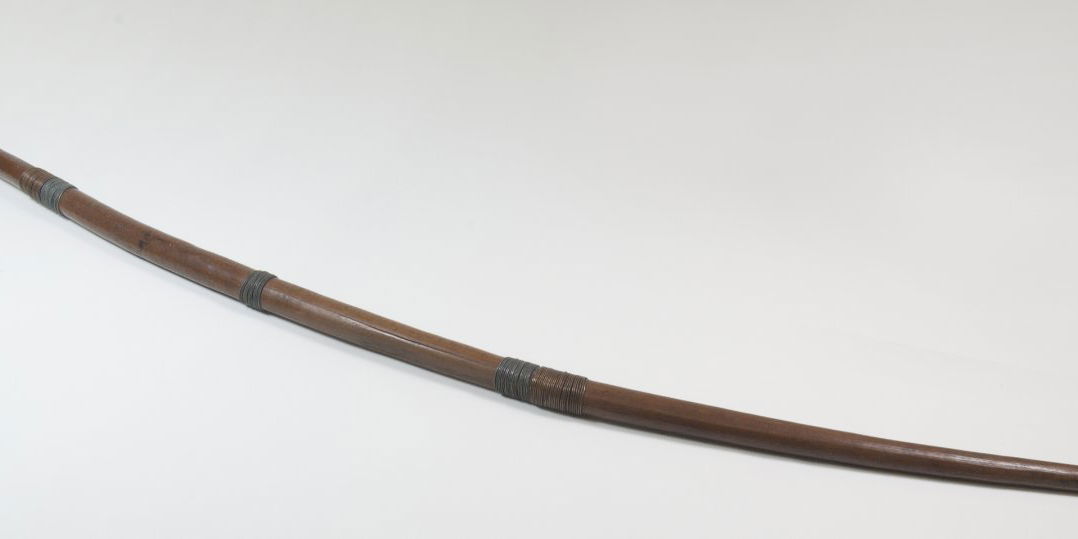 Long Bow, Knob on One End · Brooklyn Museum