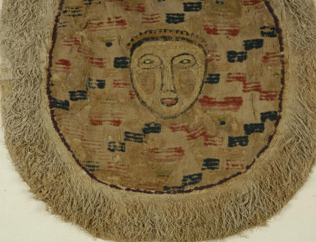 Roundel with Figural and Geometric Decoration · Brooklyn Museum