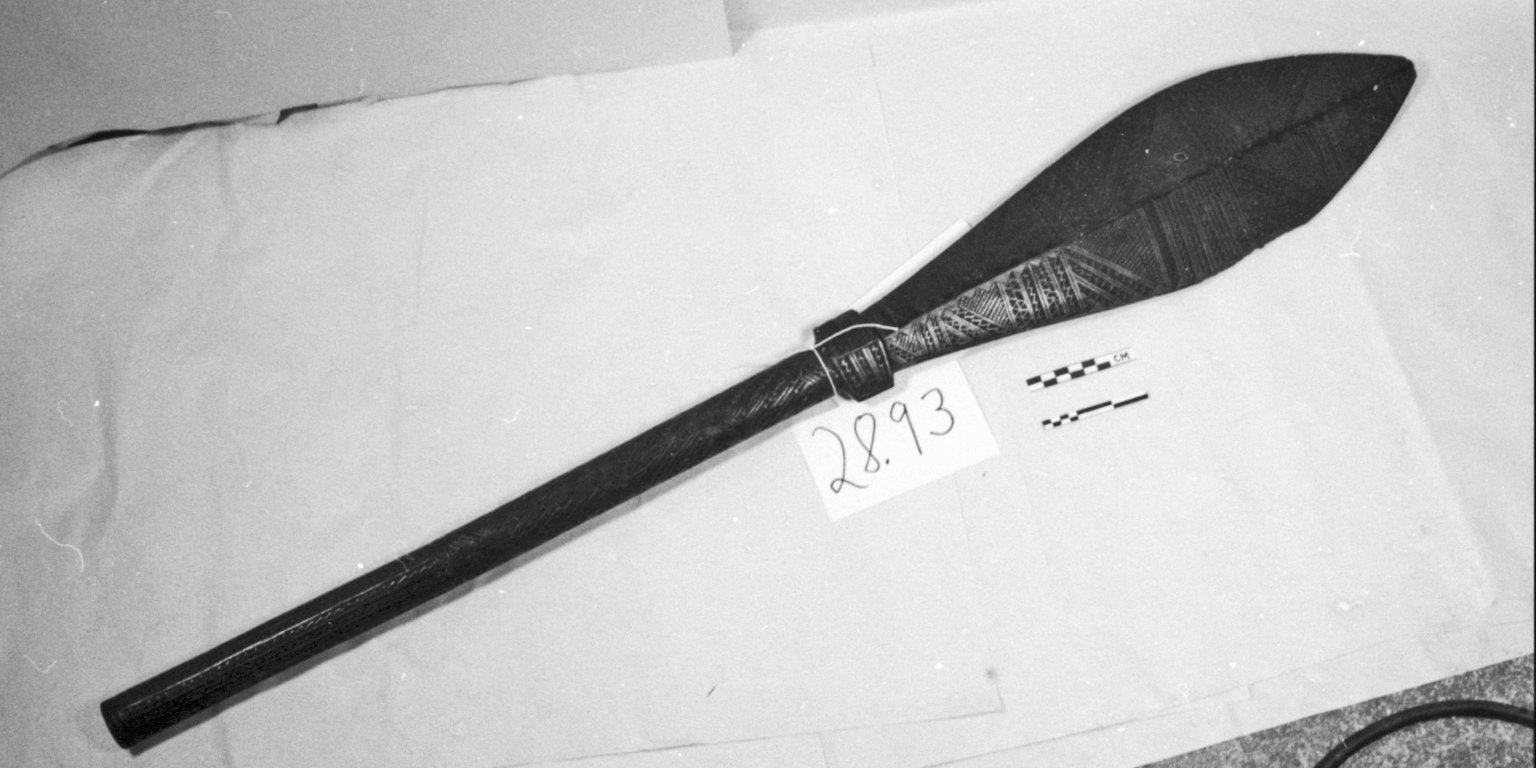 Carved Paddle · Brooklyn Museum