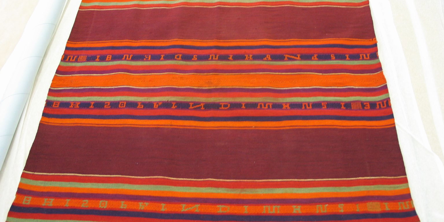 Carrying Cloth with Alphabet Design · Brooklyn Museum