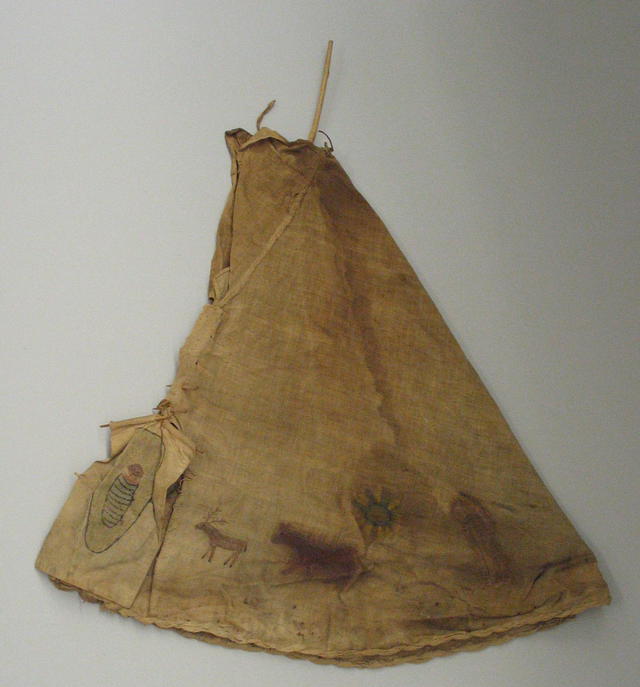 Toy Tipi with Pole · Brooklyn Museum