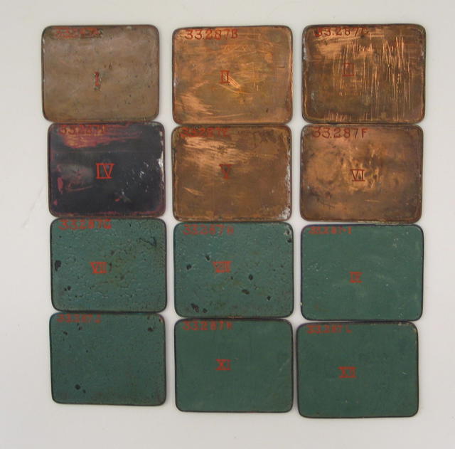 Case Containing Plaques · Brooklyn Museum