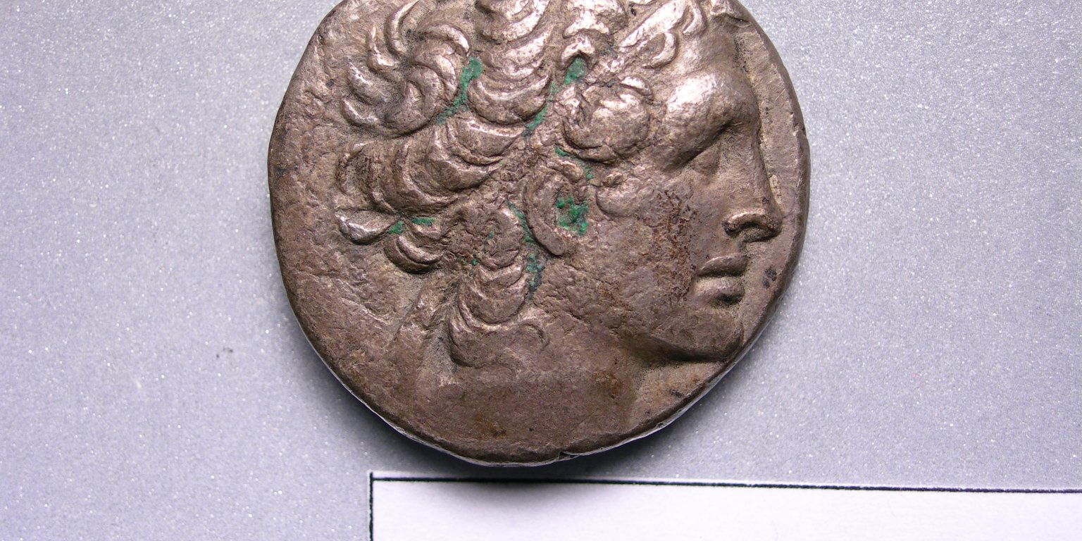 Tetradrachm of Ptolemy XIII · Brooklyn Museum