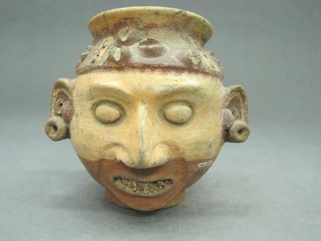 Human Head Effigy Vessel · Brooklyn Museum