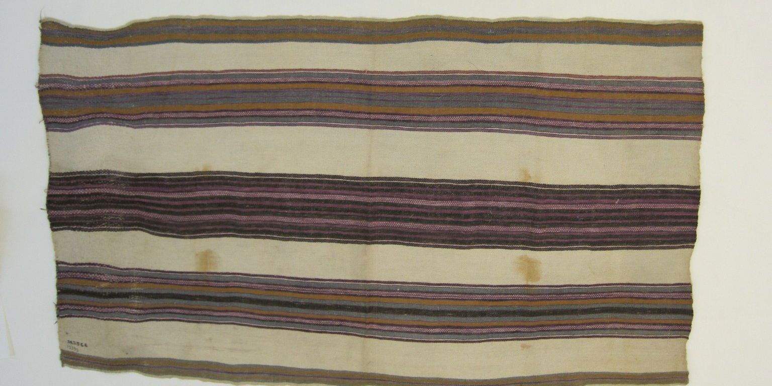 Garment; Woman's hip wrapper · Brooklyn Museum