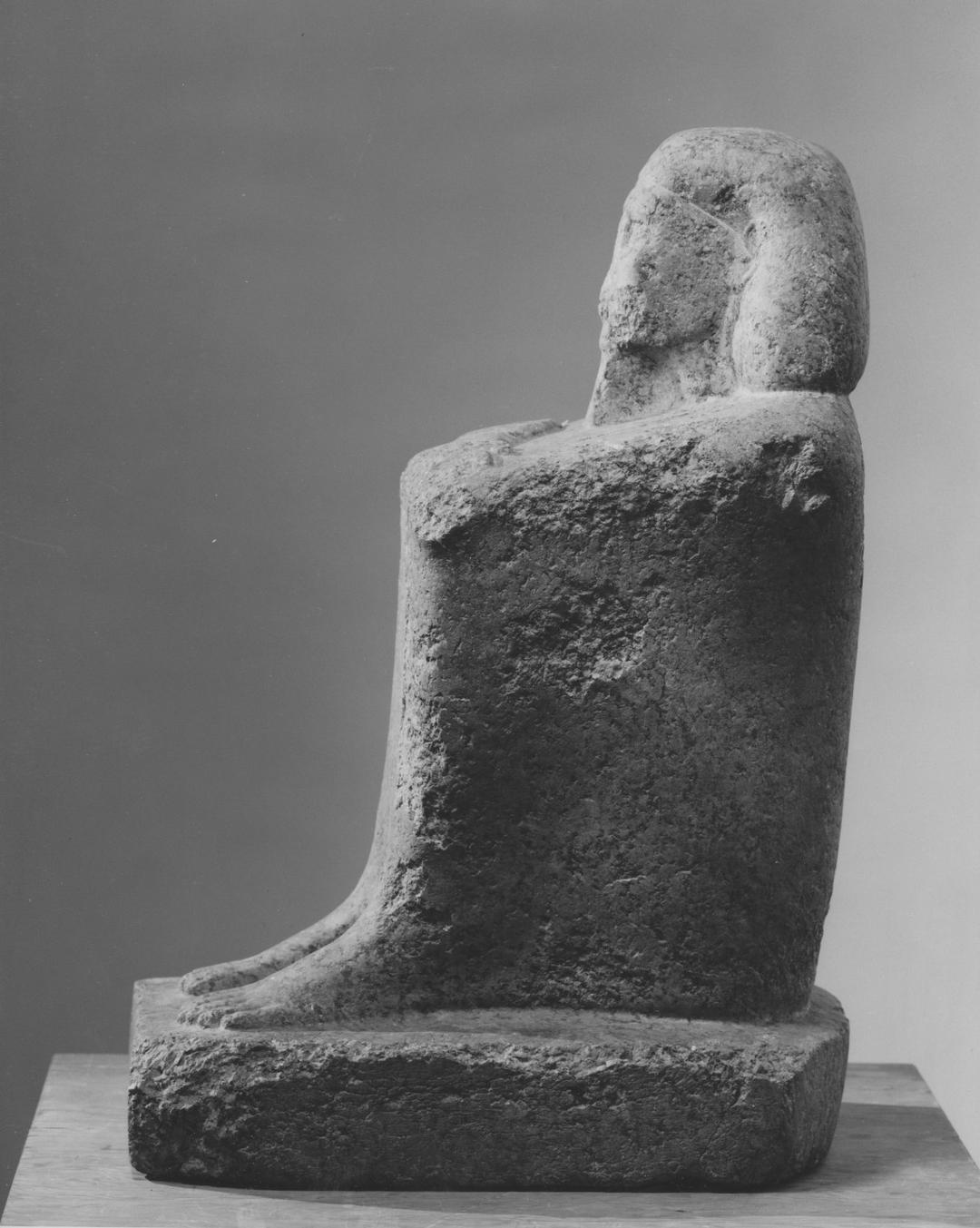 Early Block Statue · Brooklyn Museum