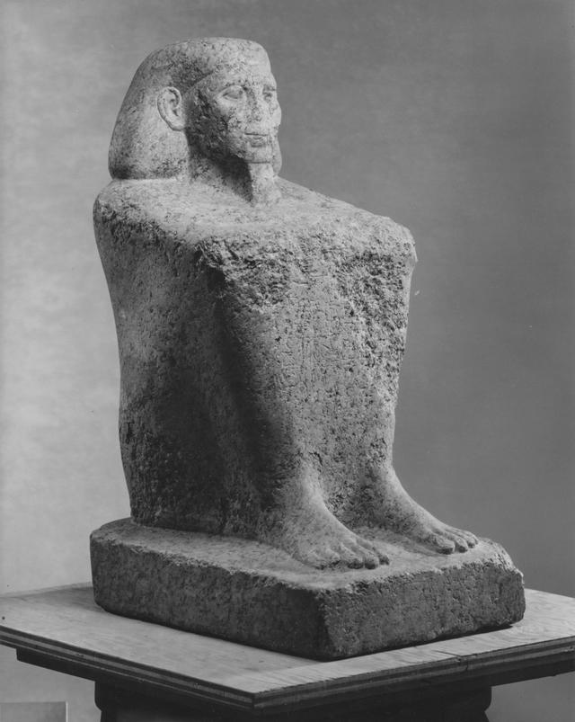 Early Block Statue · Brooklyn Museum