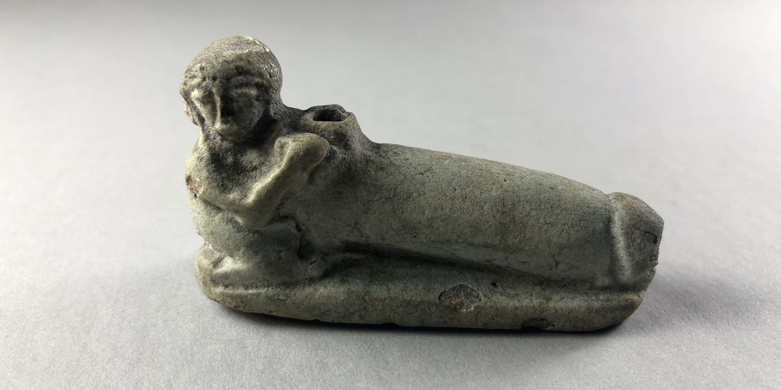 Figure of an Ithyphallic Male · Brooklyn Museum
