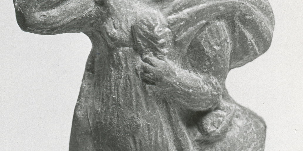 Figure of a Monkey Holding Sack Over His Shoulder · Brooklyn Museum