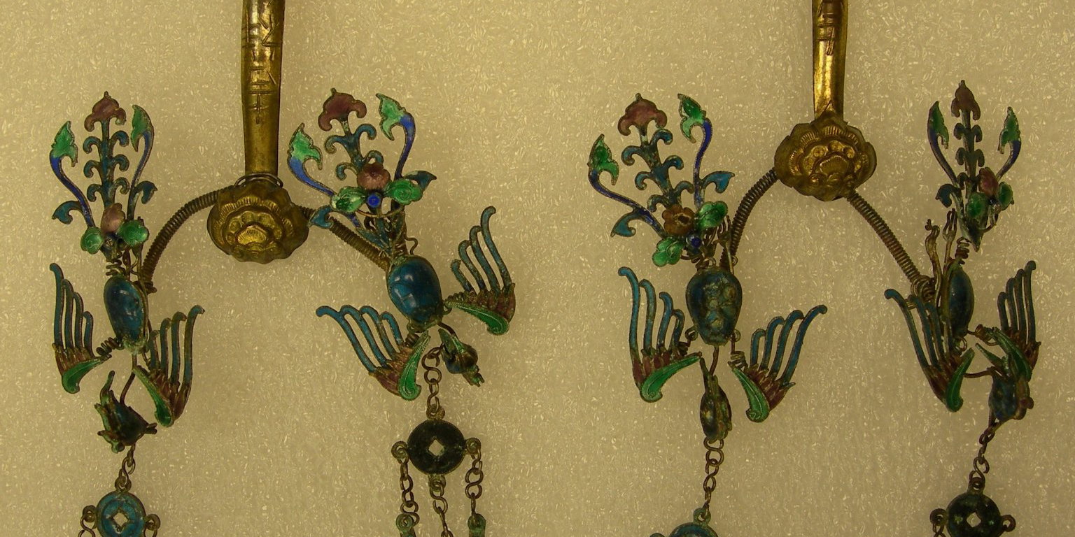 Pair of Hairpins · Brooklyn Museum