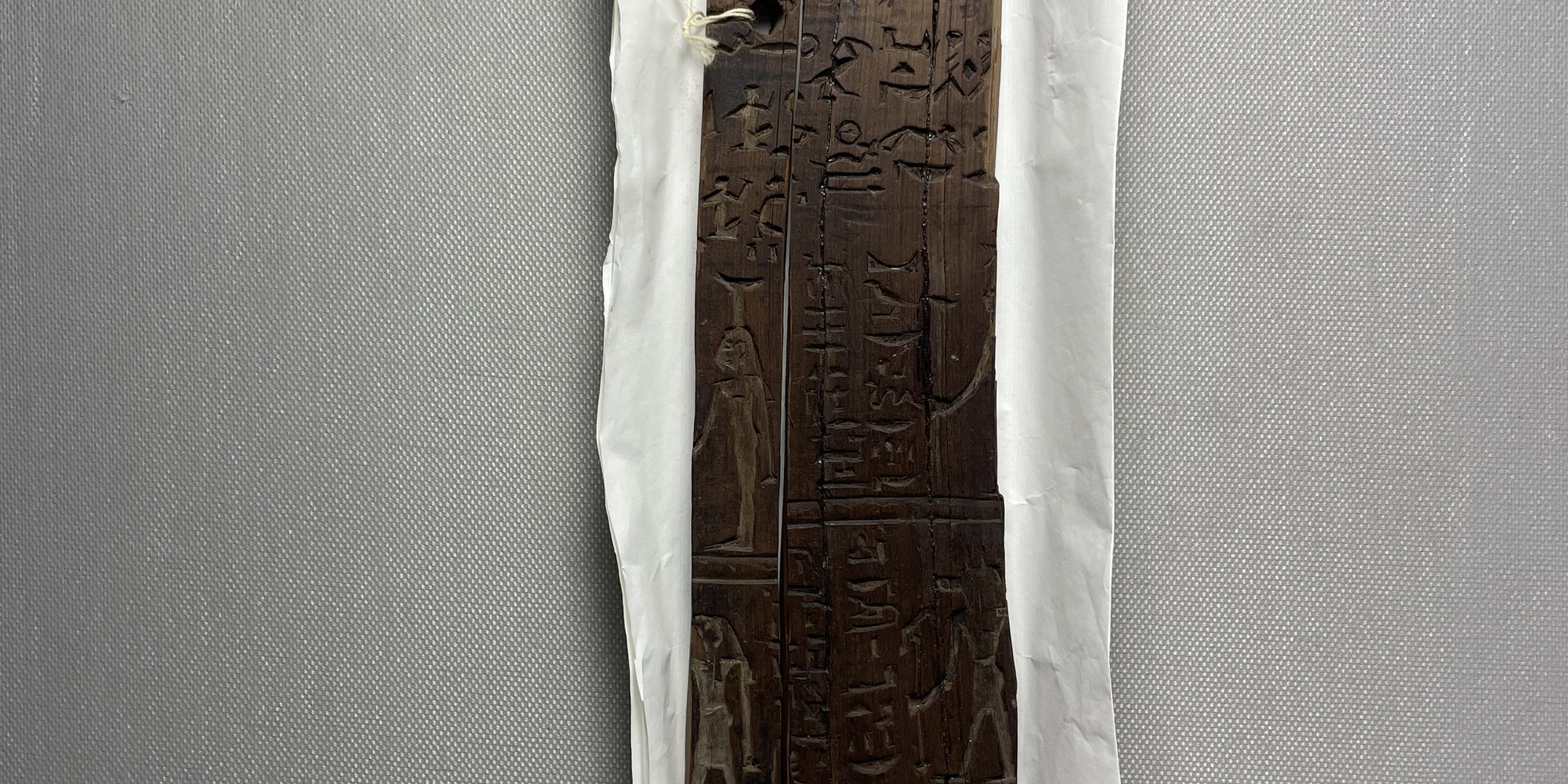 Fragment of a Panel Decorated with Scene from Inscriptions · Brooklyn ...