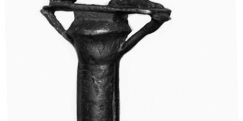 Top of Ceremonial Staff in the Form of the Papyrus Column Surmounted by ...