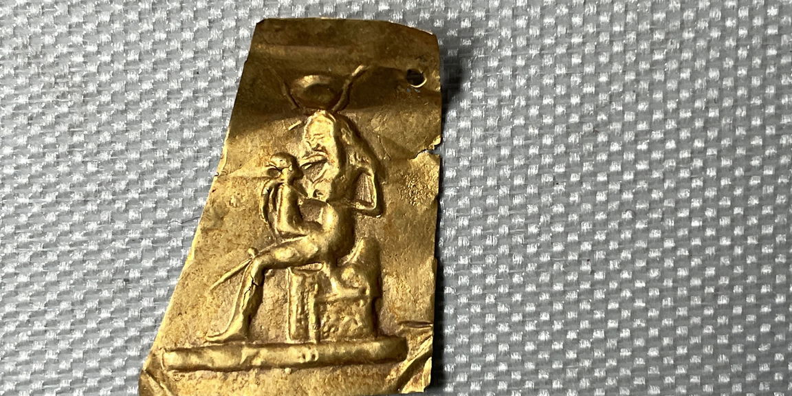 Plaque with Figures of Isis Seated Holding the Child Horus · Brooklyn ...