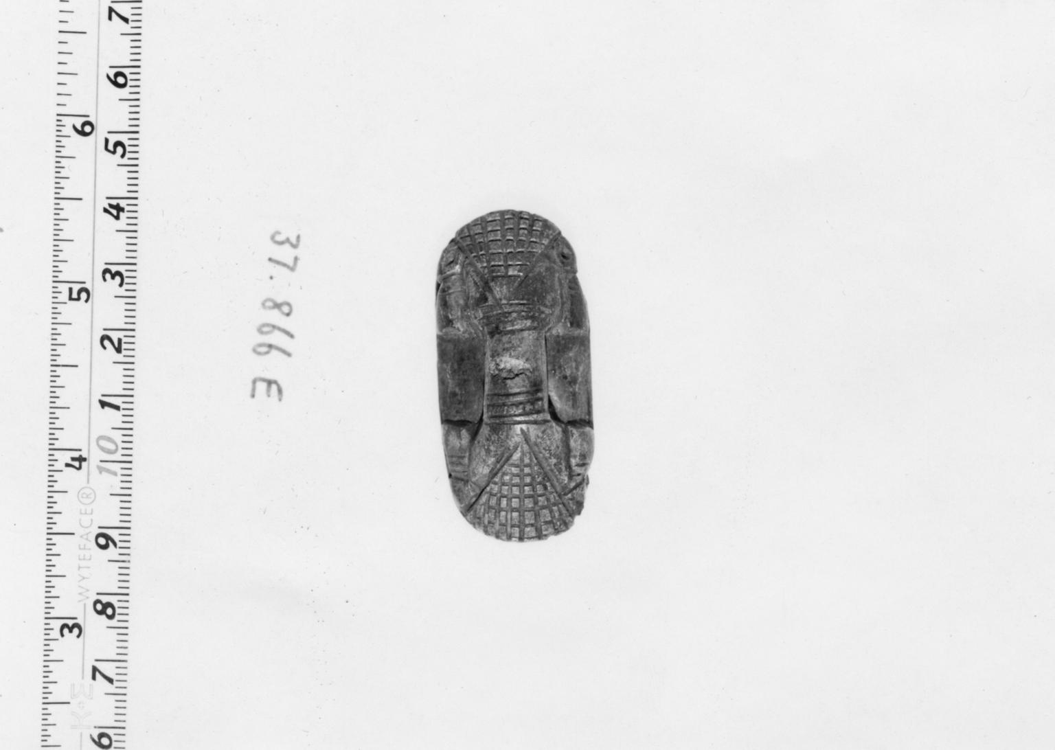 Seal with Crudely Cut Design · Brooklyn Museum