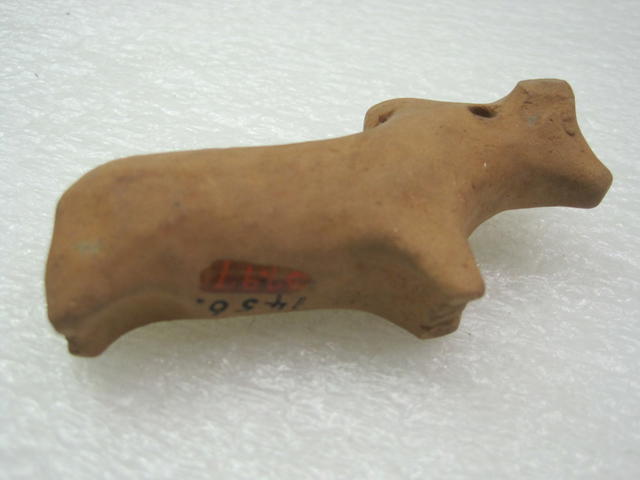 Small Model of Bullock or Humped Ox · Brooklyn Museum