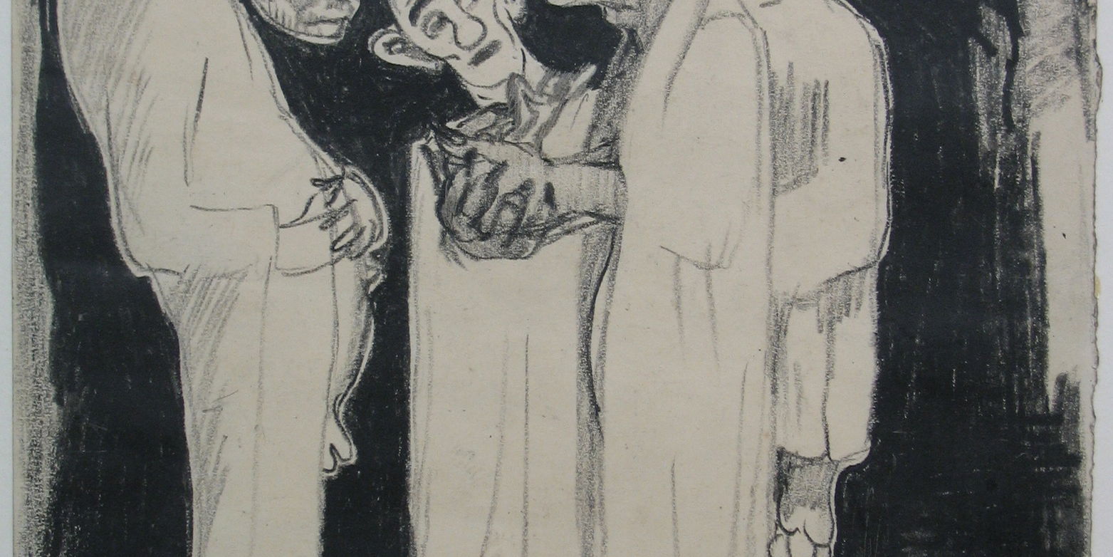 A Grotesque (Four White Men) · Brooklyn Museum