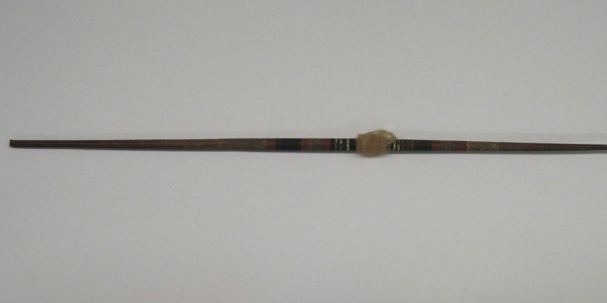 Spindle with Cotton Wrapped near Center · Brooklyn Museum