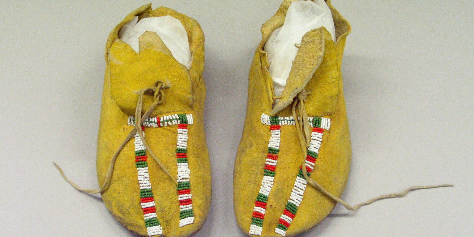 Pair of Woman's Moccasins · Brooklyn Museum