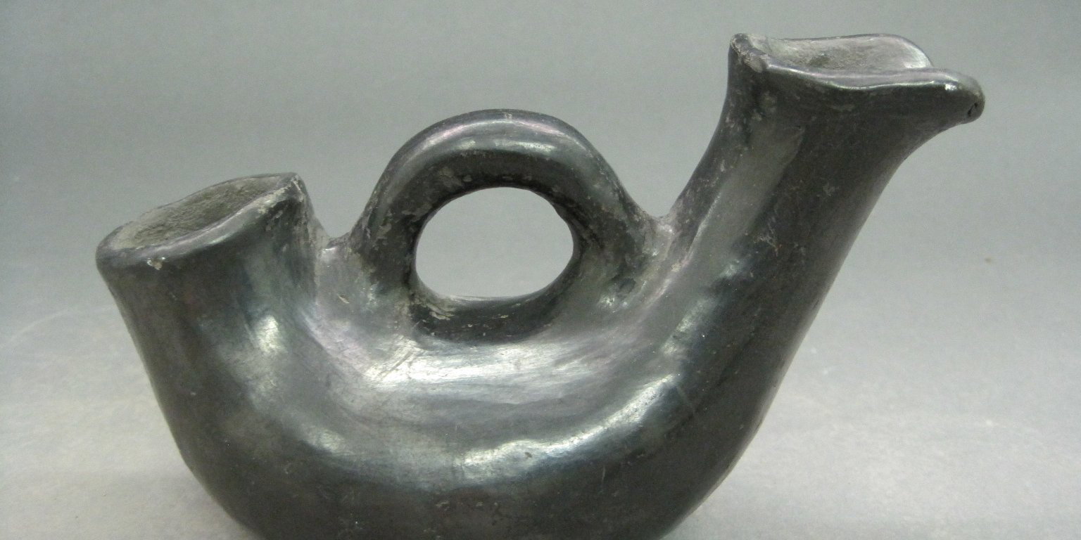 Pitcher with Double Spout · Brooklyn Museum