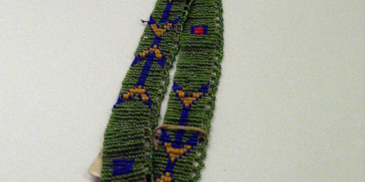 Woven, Beadwork Necklace · Brooklyn Museum