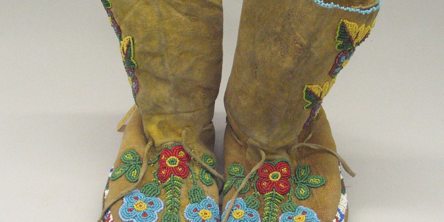 Pair of Moccasins · Brooklyn Museum