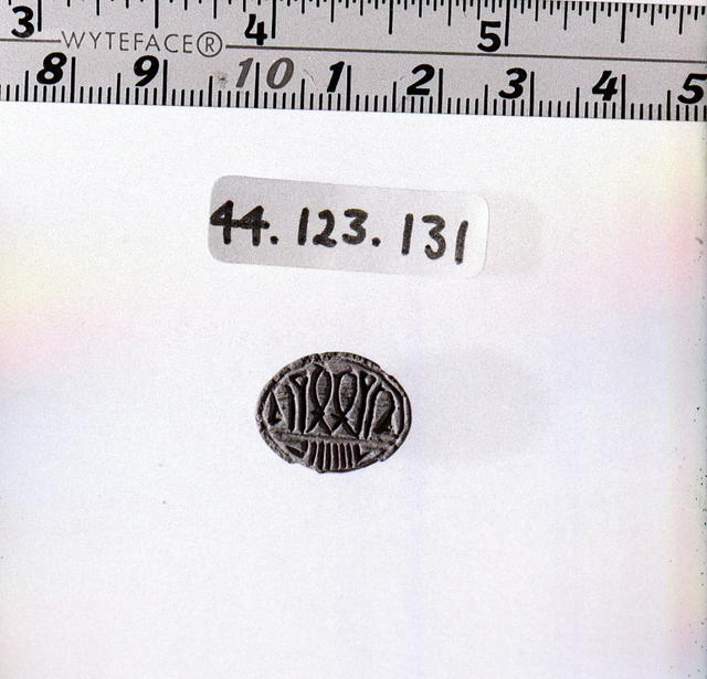 Lentoid Seal-amulet · Brooklyn Museum