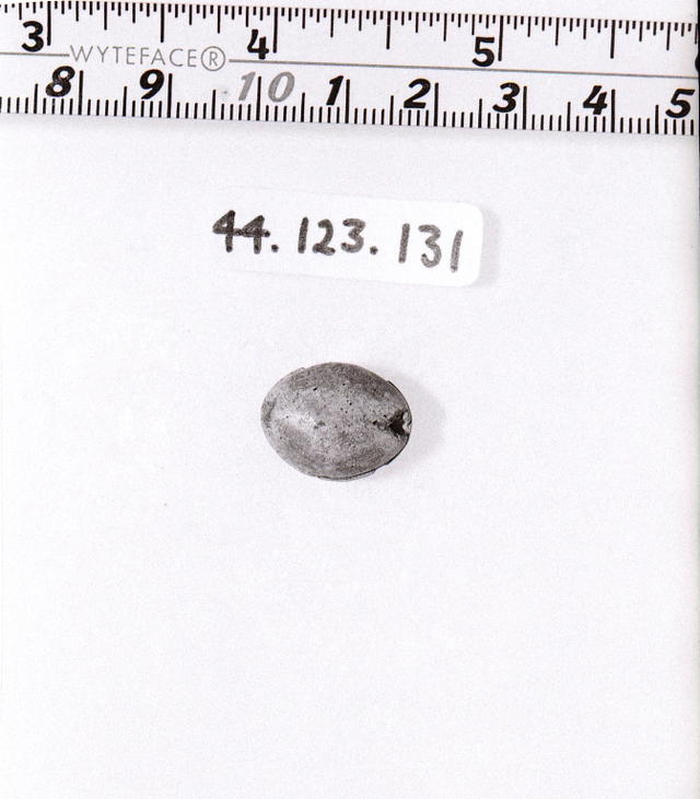 Lentoid Seal-amulet · Brooklyn Museum
