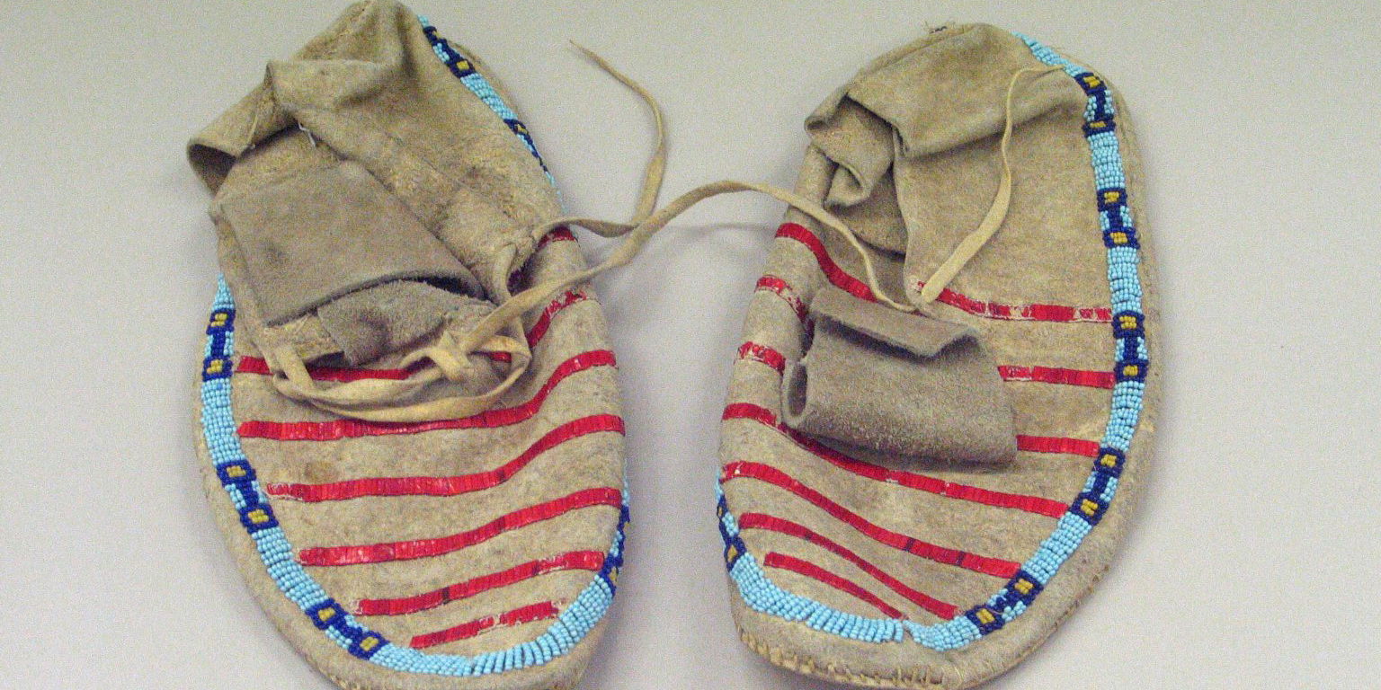 Pair of Moccasins · Brooklyn Museum