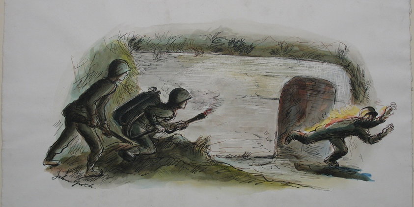 World War II Illustration I · Brooklyn Museum