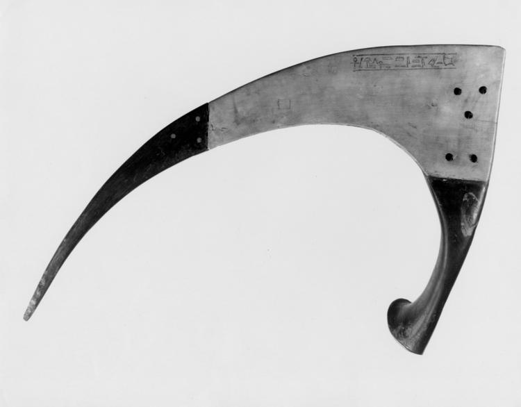 Ceremonial Sickle of the "Fieldworker of Amun" Amunemhat · Brooklyn Museum