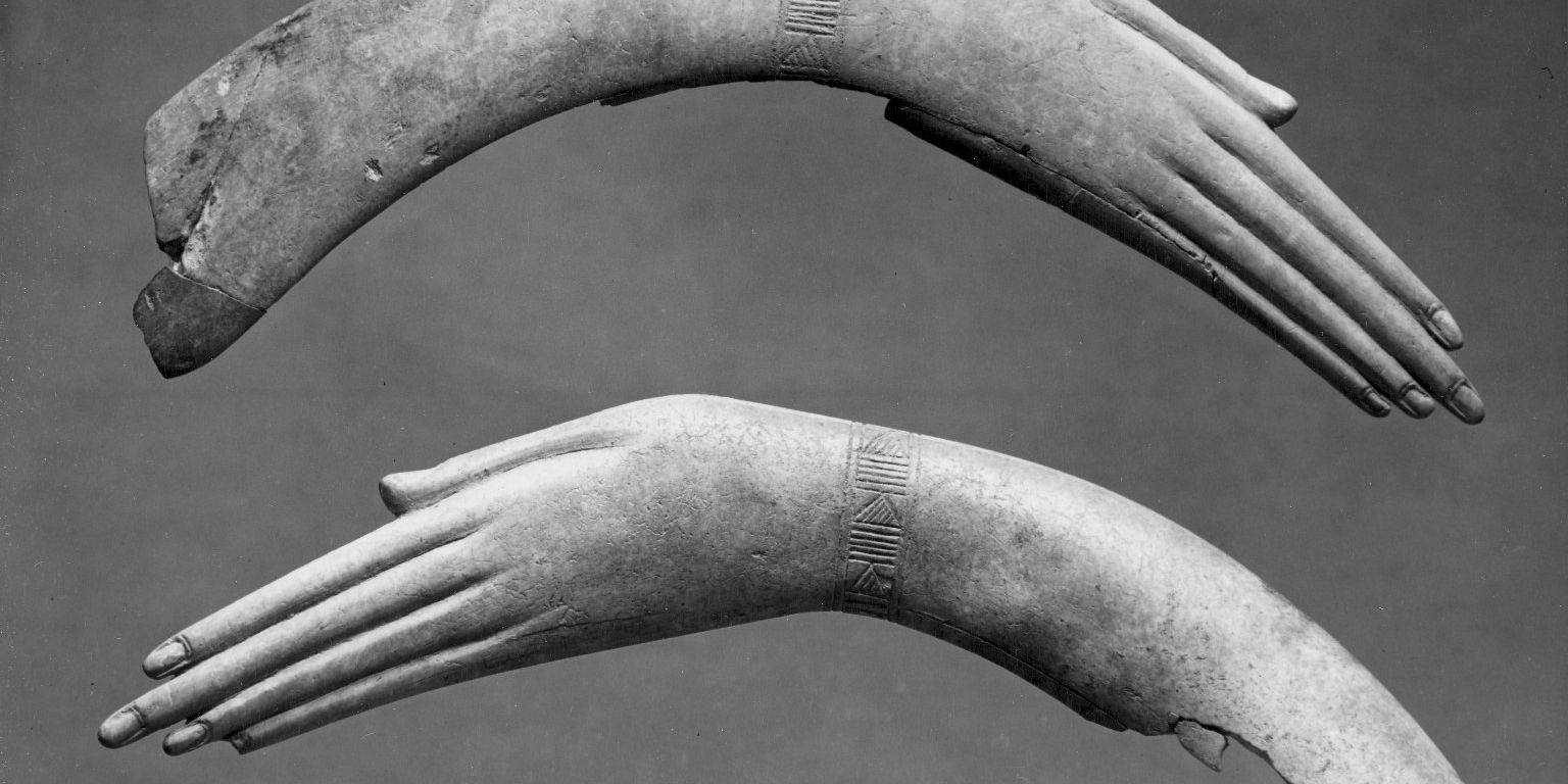 Pair of Clappers in Form of Human Hands · Brooklyn Museum