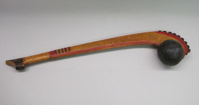 Ball-headed War Club · Brooklyn Museum