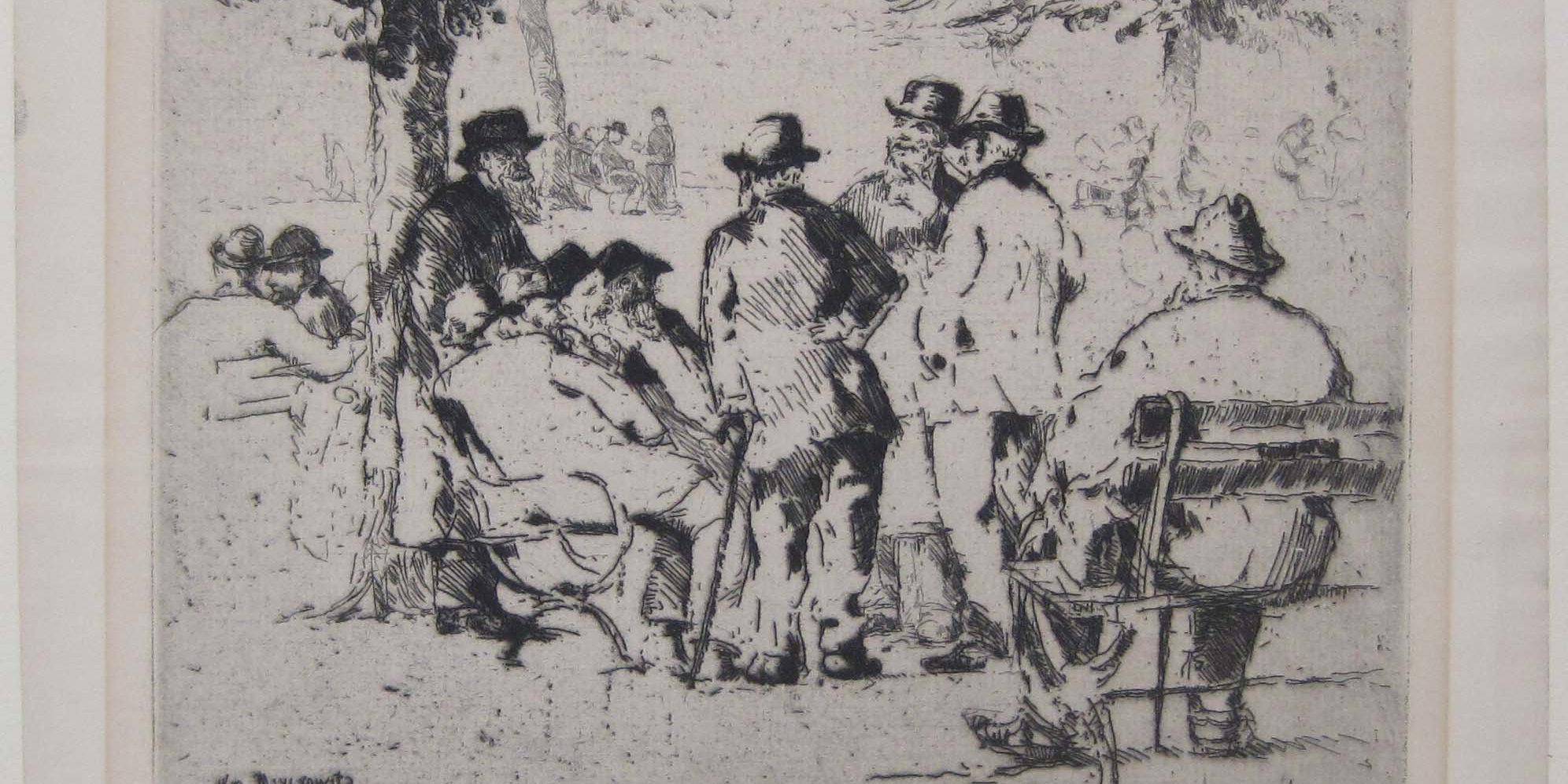 Old Men in the Park · Brooklyn Museum