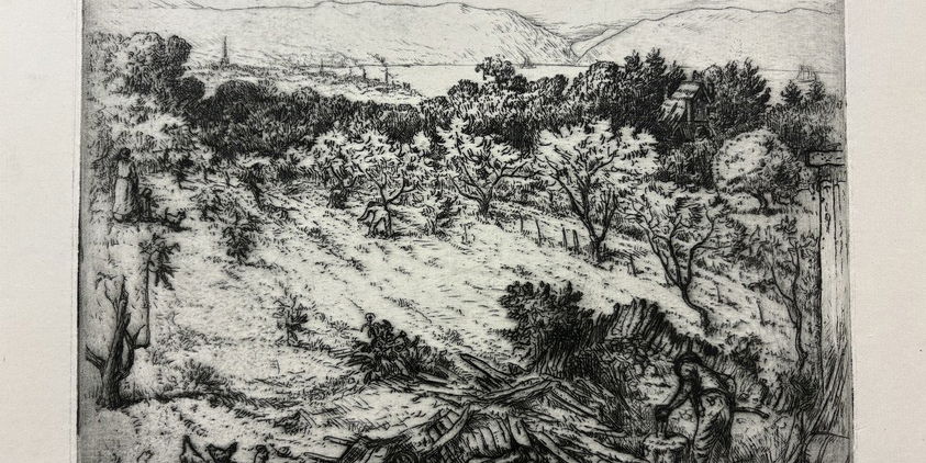 The Hudson from Heine Cook's · Brooklyn Museum