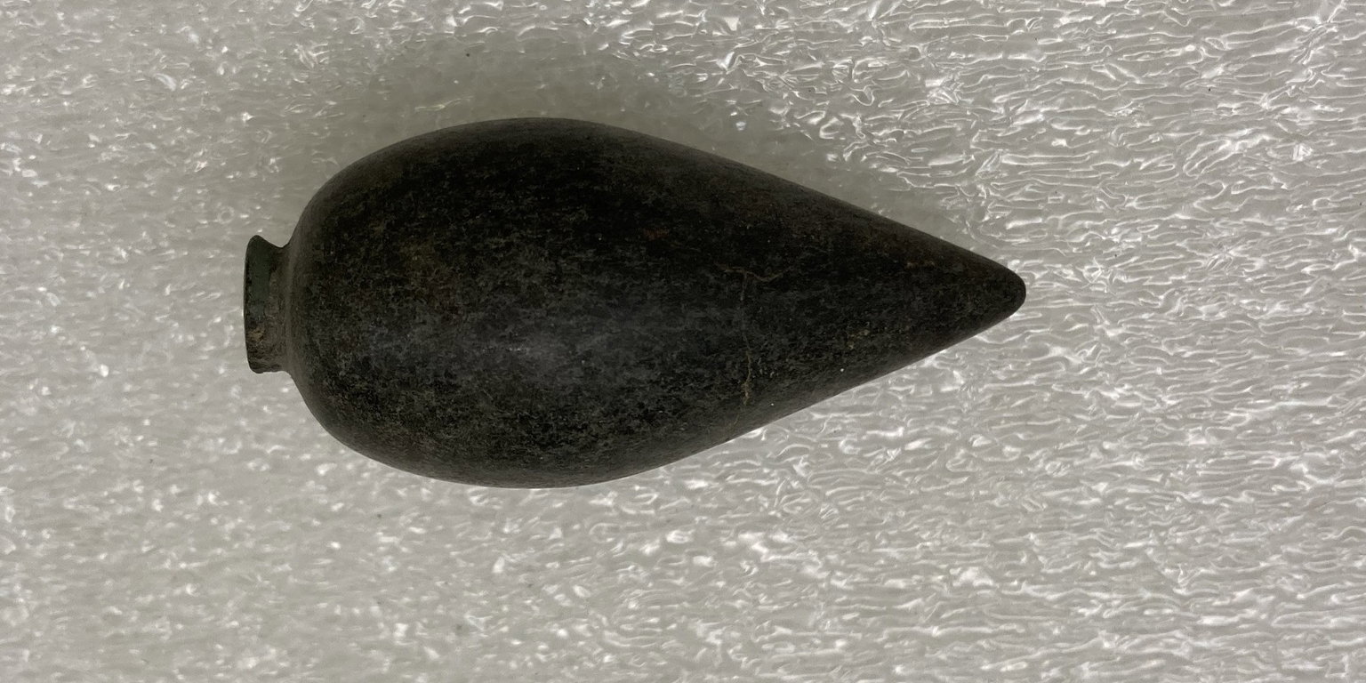 Tear drop shaped Plummet · Brooklyn Museum