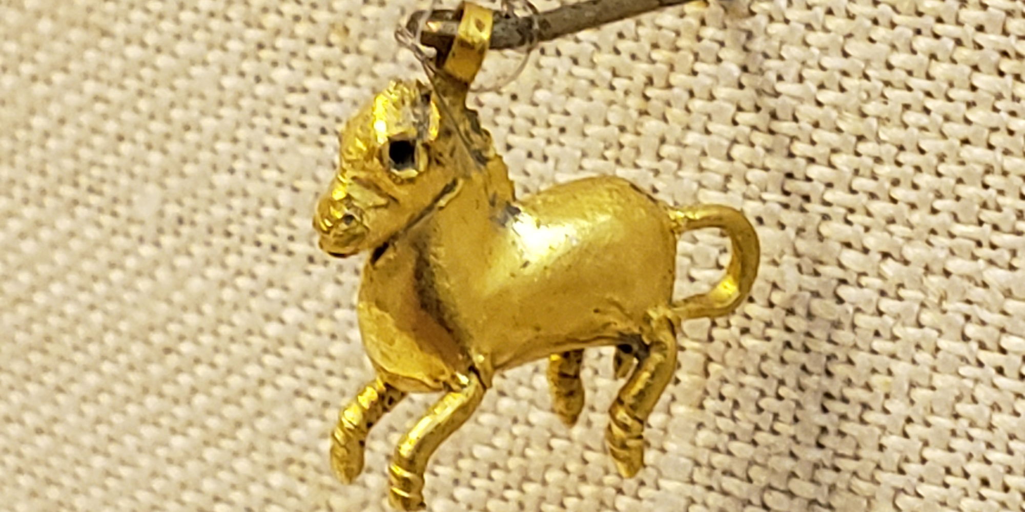 Small Charm in Form of Galloping Donkey · Brooklyn Museum
