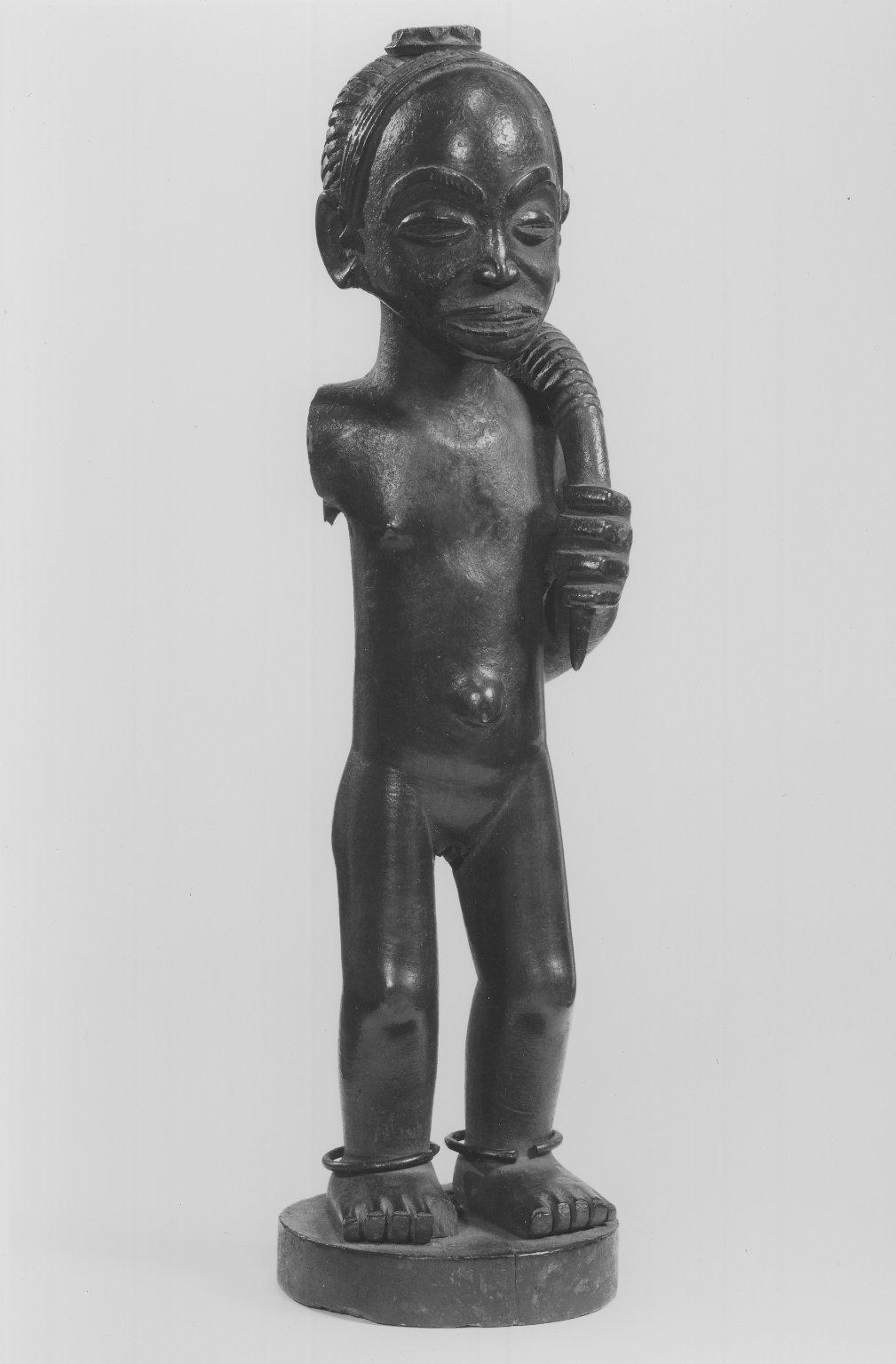 Female Figure with Horn (Kaponya) · Brooklyn Museum