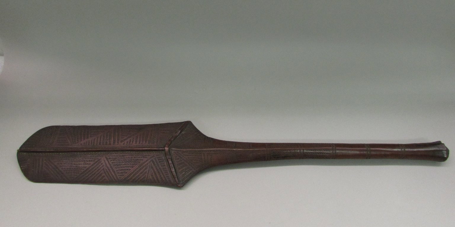 Paddle Shaped Staff · Brooklyn Museum