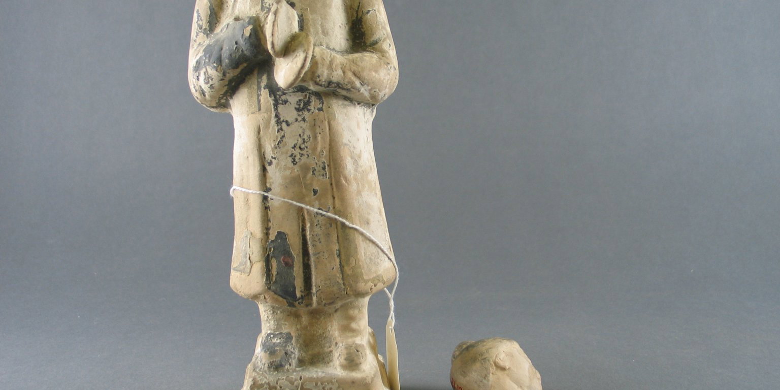Tomb Figure of a Cymbal Player · Brooklyn Museum