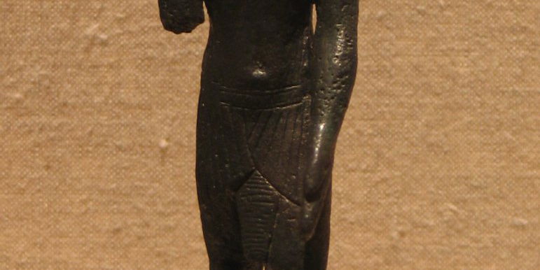 Striding Figure of a Kushite King · Brooklyn Museum