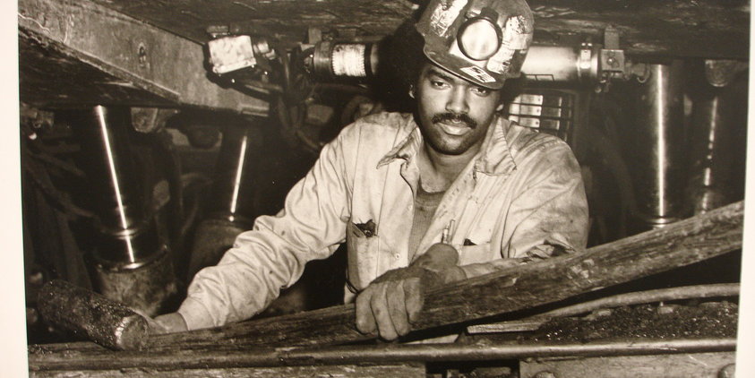 Dave Moore Working on the Longwall Keystone #5 Mine, Eastern Associated ...